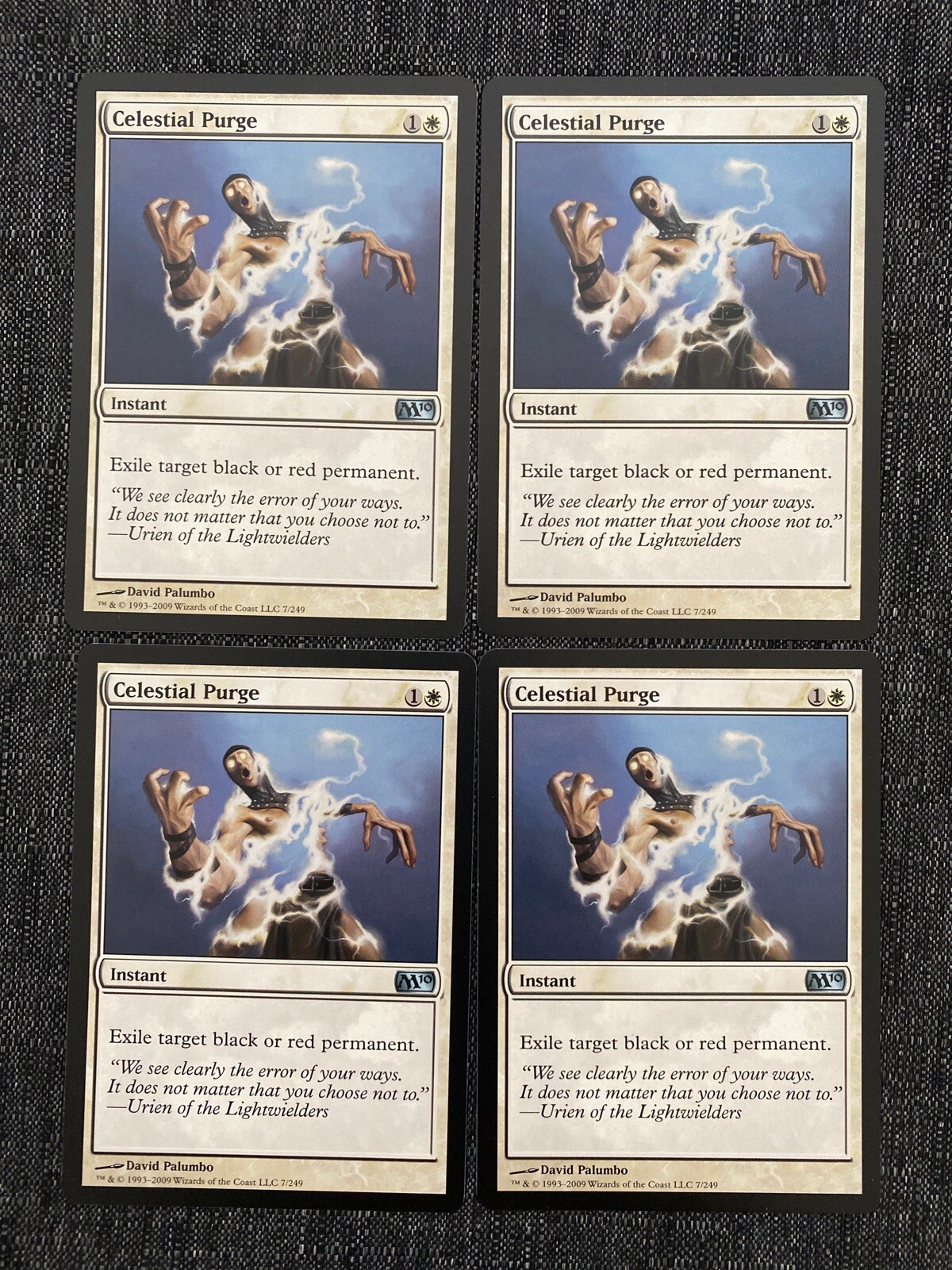 Celestial Purge x4 MTG Magic The Gathering 2010 M11 12 NM | eBay