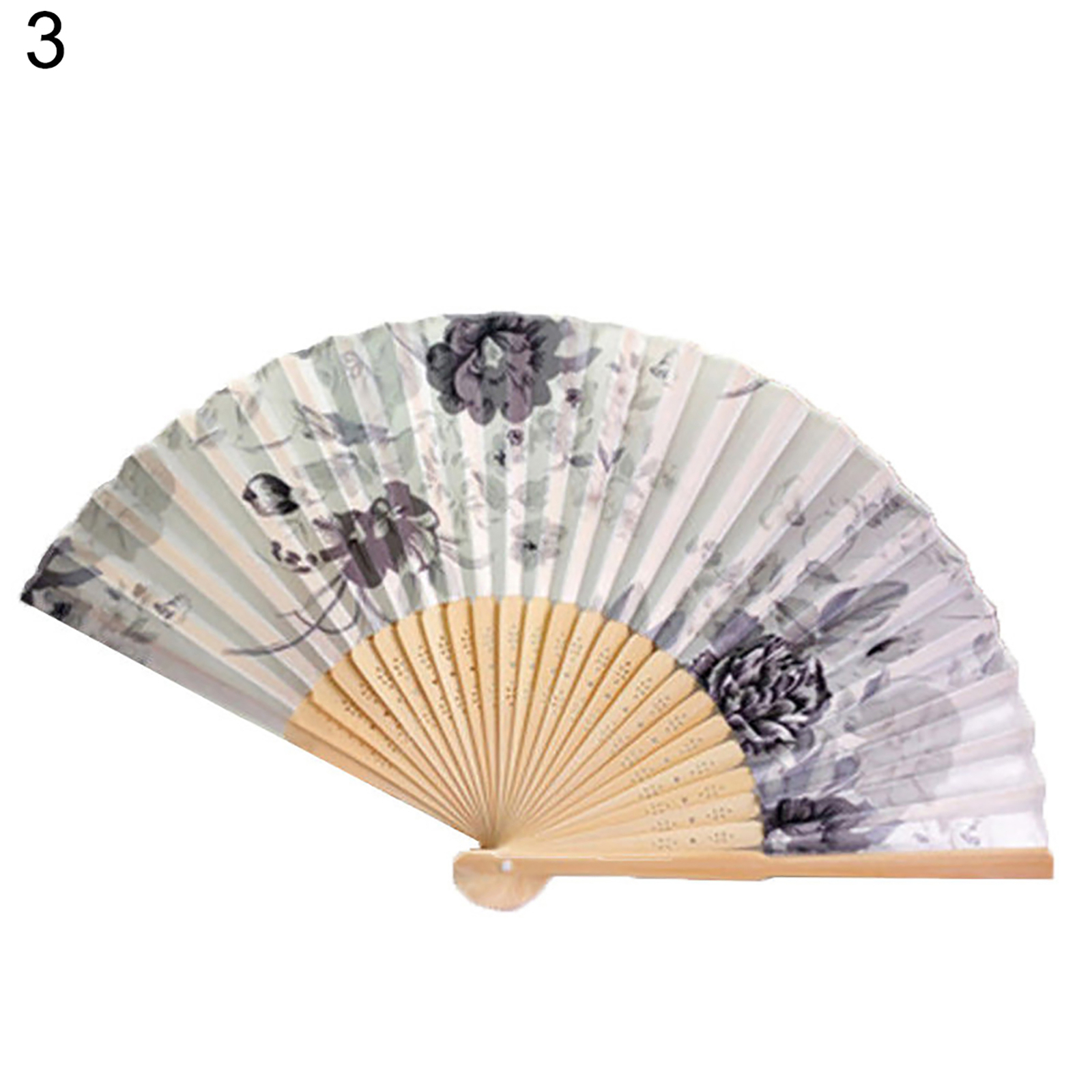 Traditional Fan Odorless Anti-rip Embroidered Hand Fan Soft | eBay
