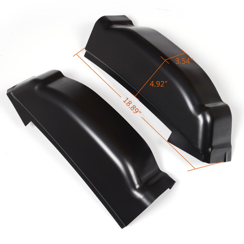 Pair Slip On Cab Corners Fit For 01-07 Chevy Silverado GMC Sierra Crew ...