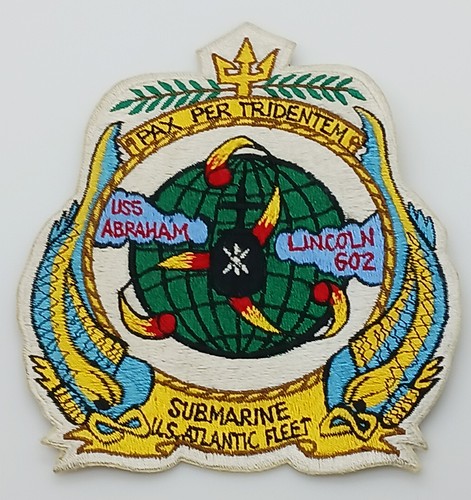 USS Abraham Lincoln 602 Submarine Patch Ace Novelty | eBay