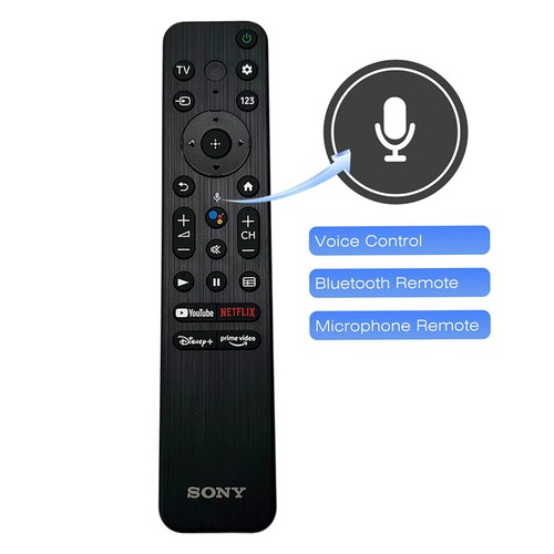 Bluetooh Voice Remote Control For Sony XR-55A80CK XR-65A80K 4K HDR ...