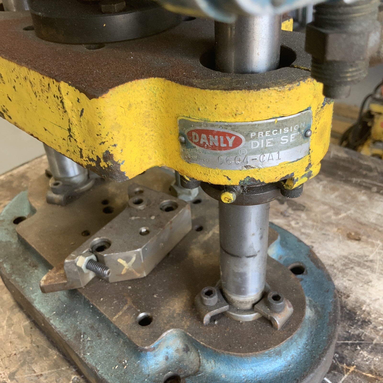 PARTS .5 ton DANLY AIR OPERATED DIE SET PRESS - 0604-CA-1 serial number ...