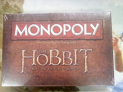 Monopoly The Hobbit Trilogy Collector’s Edition Board Game USAOPOLY ...
