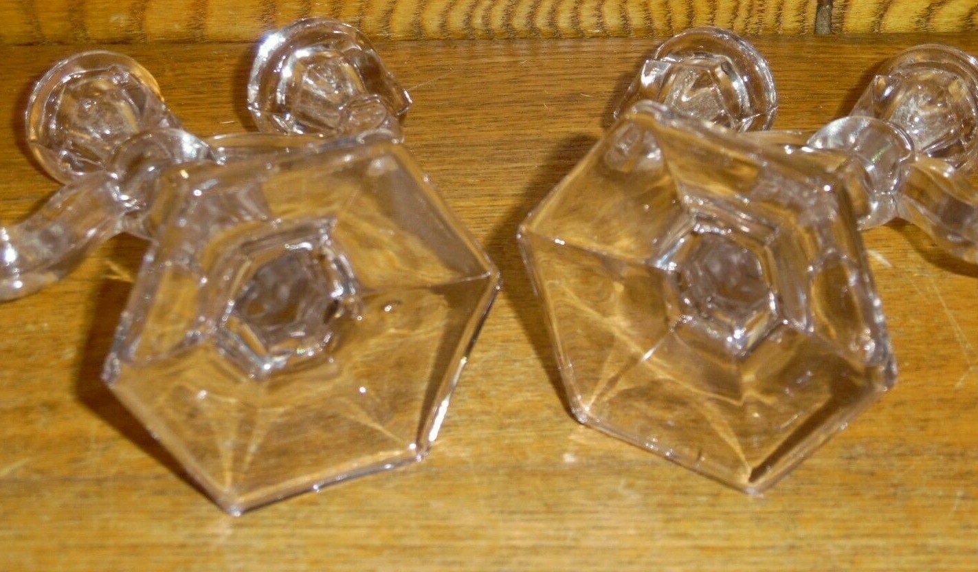 Pair Of Westmoreland Glass 3 Light Toy Candelabras - 4 1/2" | eBay
