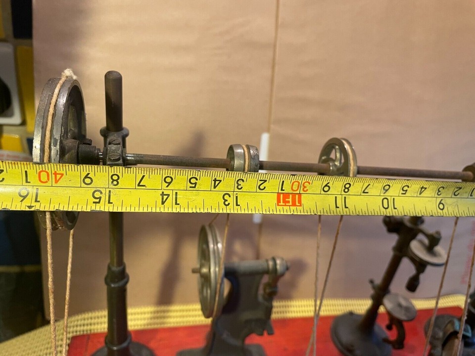 VINTAGE MODEL STEAM ENGINE WORKSHOP LINESHAFT TOOLS BING WILESCO MERSEY ...