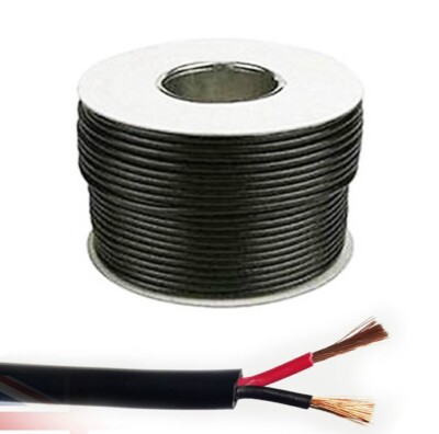 Round Twin 2 Core Cable 12V 24V Thin Wall Wire For 11A 14A 16.5A 21A ...