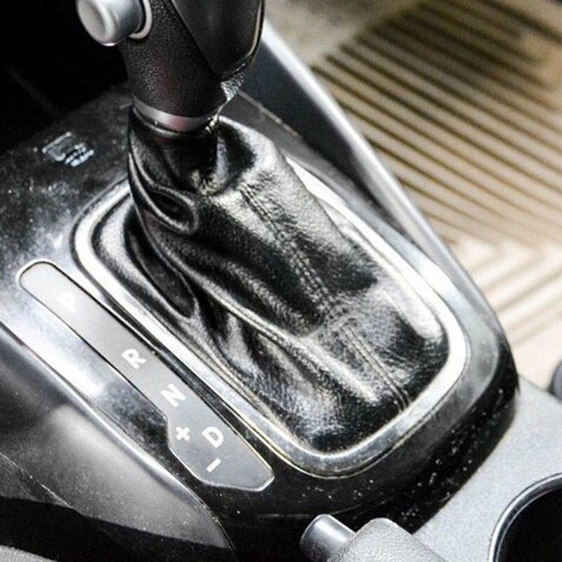 GEAR STICK SHIFT BOOT COVER LEATHER AUTOMATIC FOR KIA FORTE 2009-2013 ...