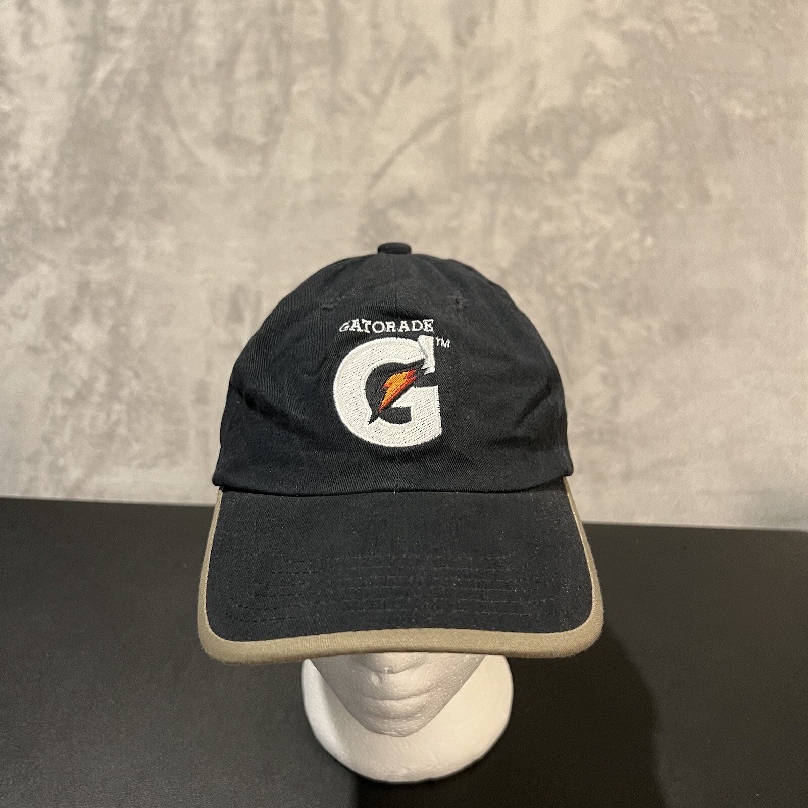 Gatorade Hat Men's One Size Adjustable Black Strapback Dad Cap Logo | eBay