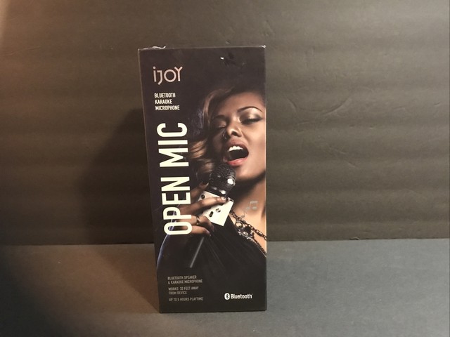 iJoy Open Mic Bluetooth Speaker & Karaoke Microphone for sale online | eBay