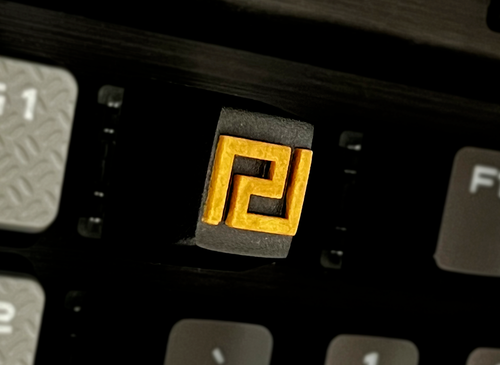 Ancient Greek Meander Artisan Keycap -Mechanical Gaming Keyboard ...