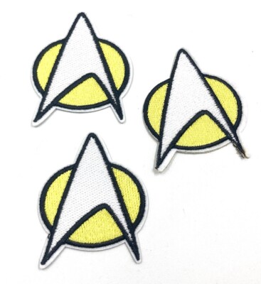 Star Trek TOS Communicator Embroidered Patch Set Of 3 | eBay