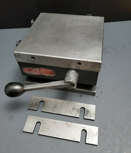 Suburban Permanent Magnetic Sine Plate 6½"x6½' Chuck Grinder Machinist ...