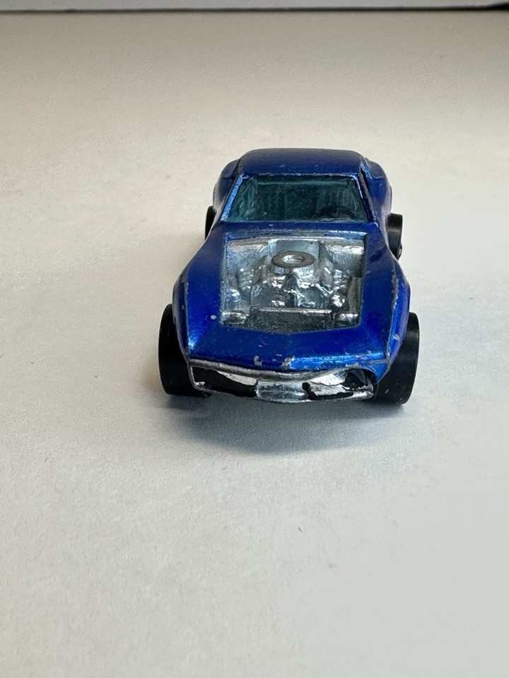 Vintage Hot Wheels Redline 1968 Custom Corvette Ice Light Blue Dark ...