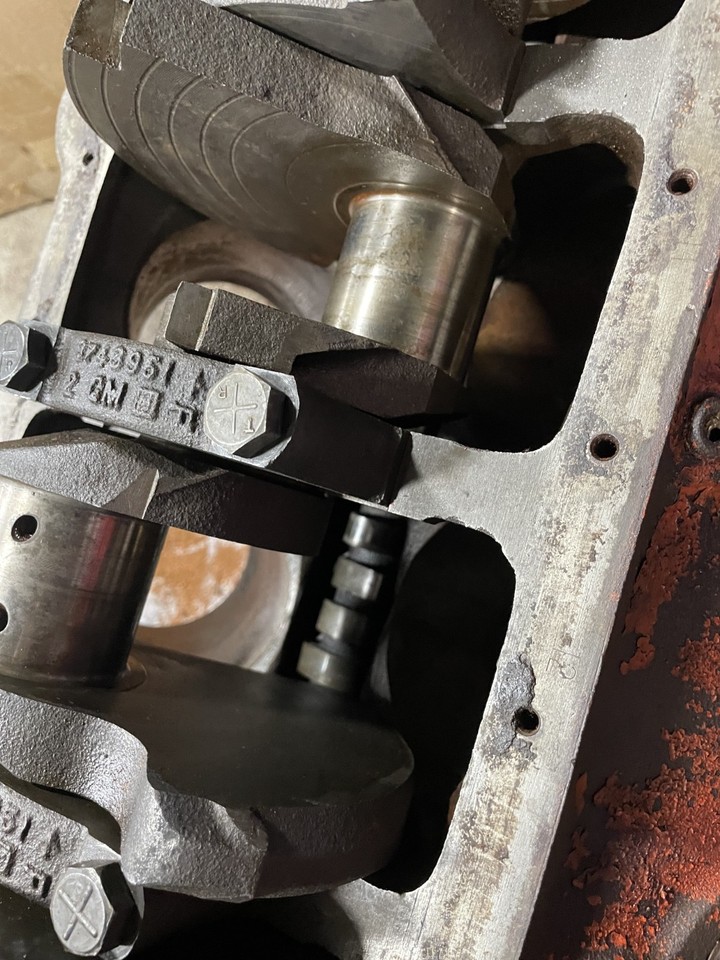 1967 Chevy 283 Engine Block – 3896944 Casting – Standard Bore – Small ...