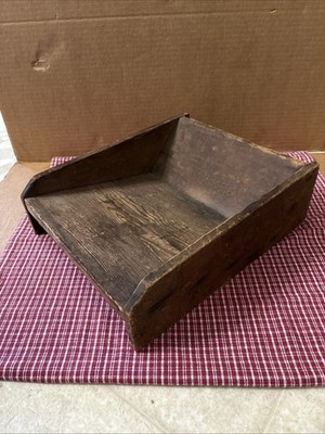 18th/ Early 19th Century Scrub Box W Fantastic Dry Surface & Handmade ...