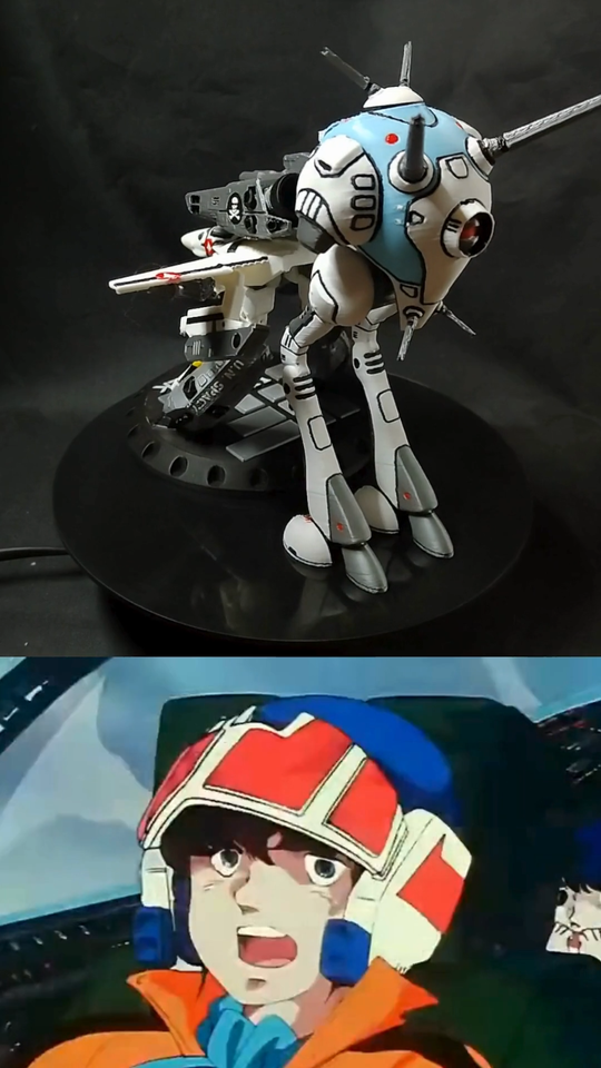 Varitech and Battlepod in 1:100 scale in full color Robotech Macross | eBay