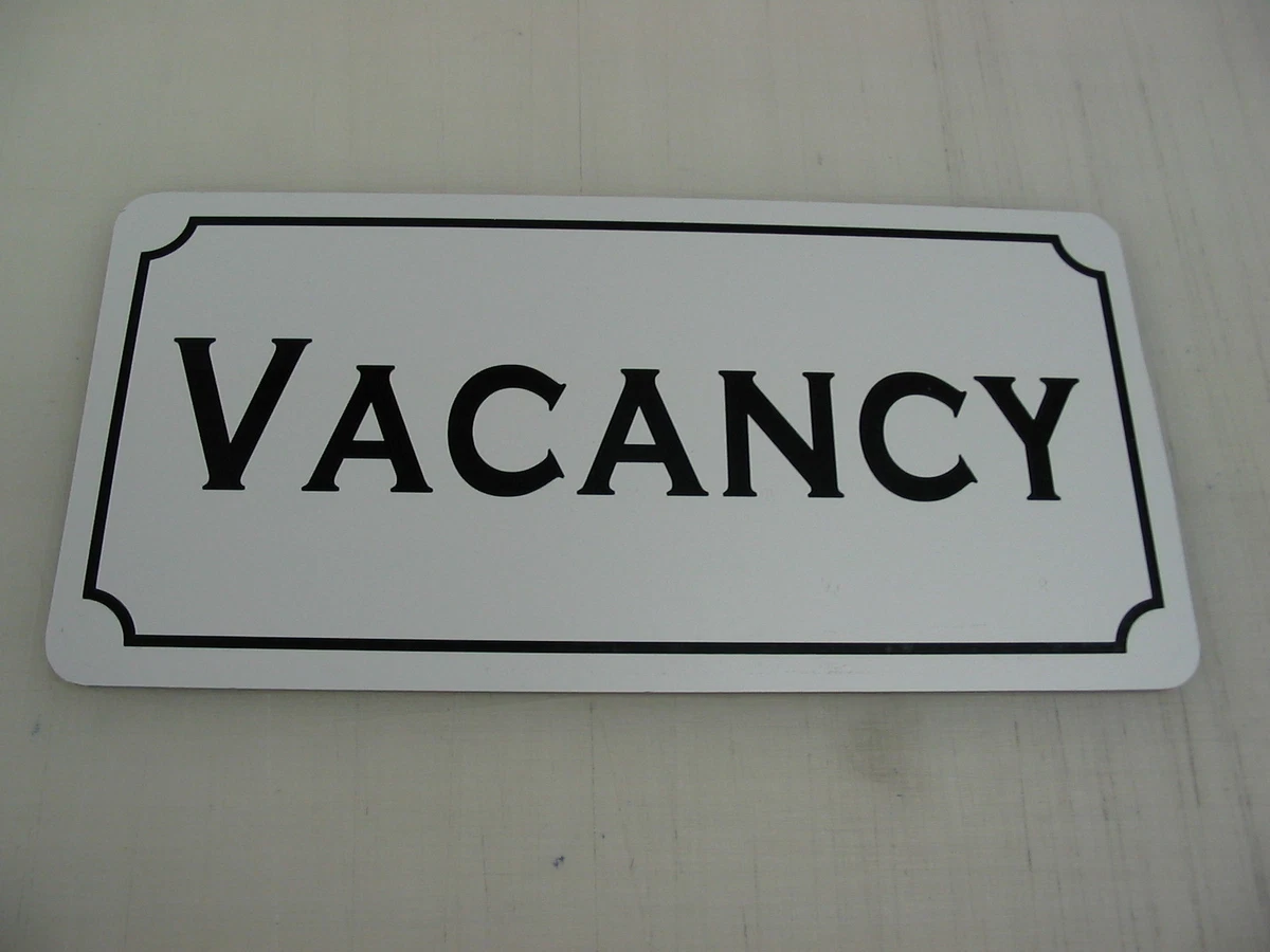 Retro Vacancy Sign