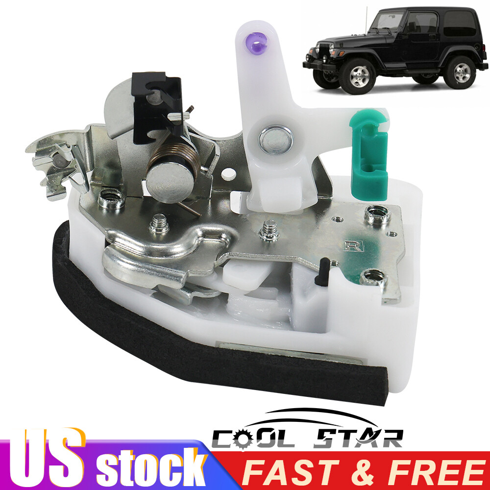 Full Metal Front RH Side Door Latch Lock Actuator For 1997-2002 Jeep ...
