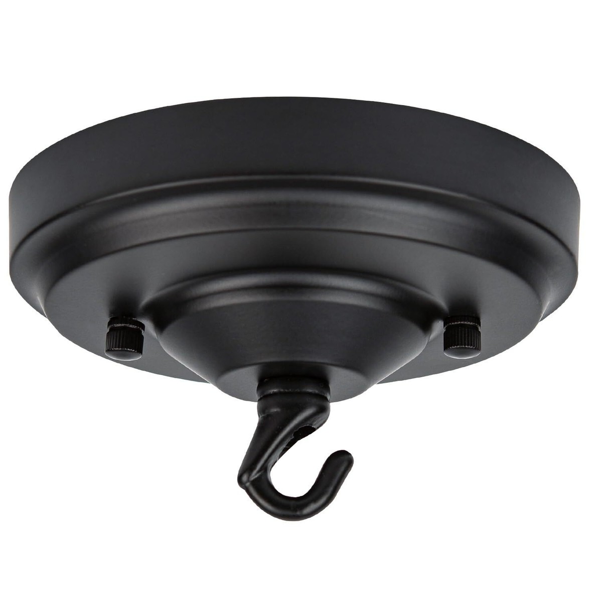 Black Ceiling Light Canopy