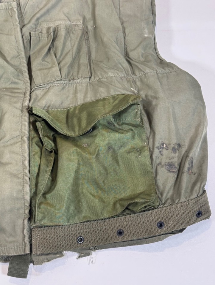 Vietnam War 1971 USMC M1955 Flak Jacket Fragmentation Vest X-Large XL ...