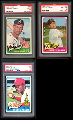 1965 Topps Baseball Complete Set 7.5 - NM+ 5932691 | eBay