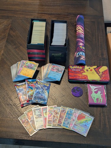 Pokemon Bulk Plus Lot. Includes sealed booster packs and guaranteed ...