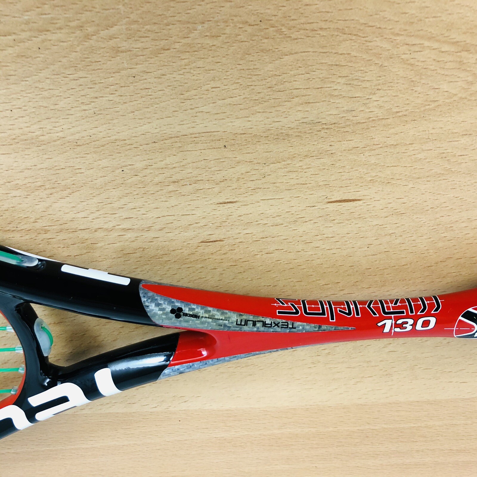 Tecnifibre Texalium Suprem 130 Squash Racquet Y Shaft Racket and Cover ...