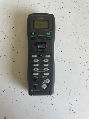 Genuine Sony Commander Remote Control RM-LJ302 Tested & Working | eBay