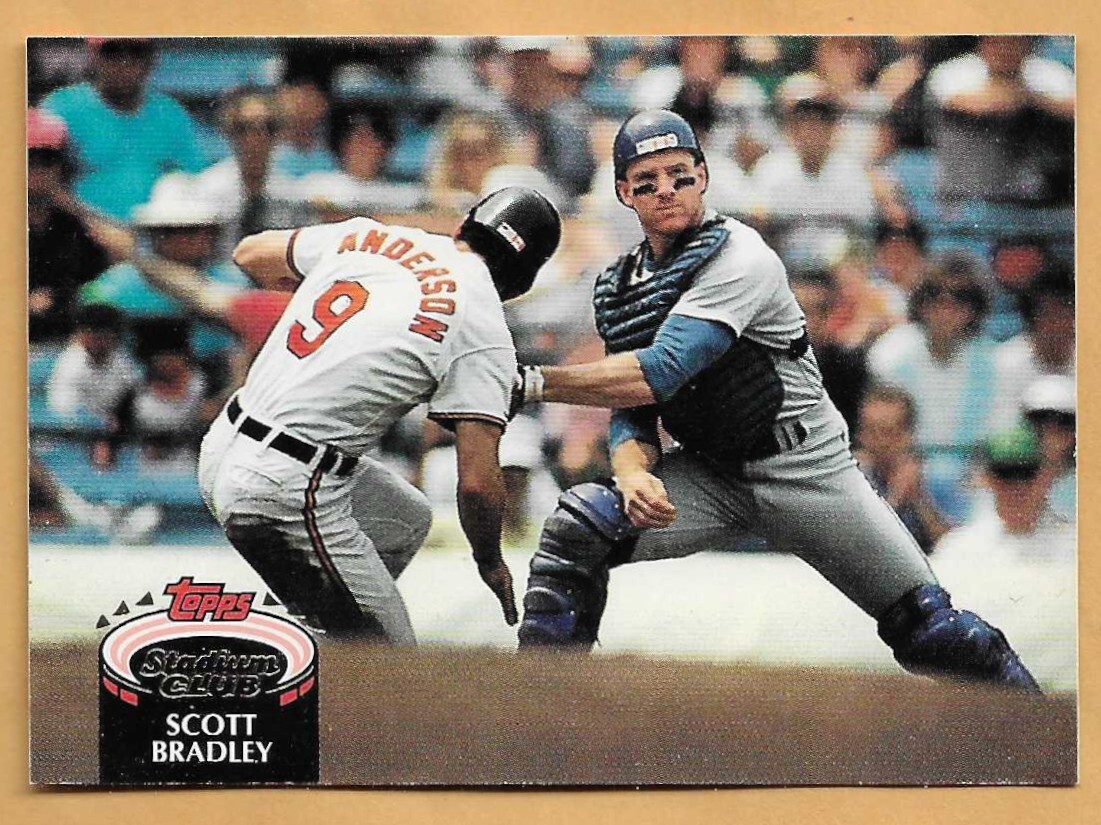 SCOTT BRADLEY SEATTLE MARINERS #146 - TOPPS STADIUM CLUB NM-MT 1992 | eBay