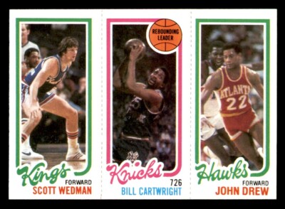 1980 Topps Basketball #167 Wedman Cartwright Drew NM | eBay