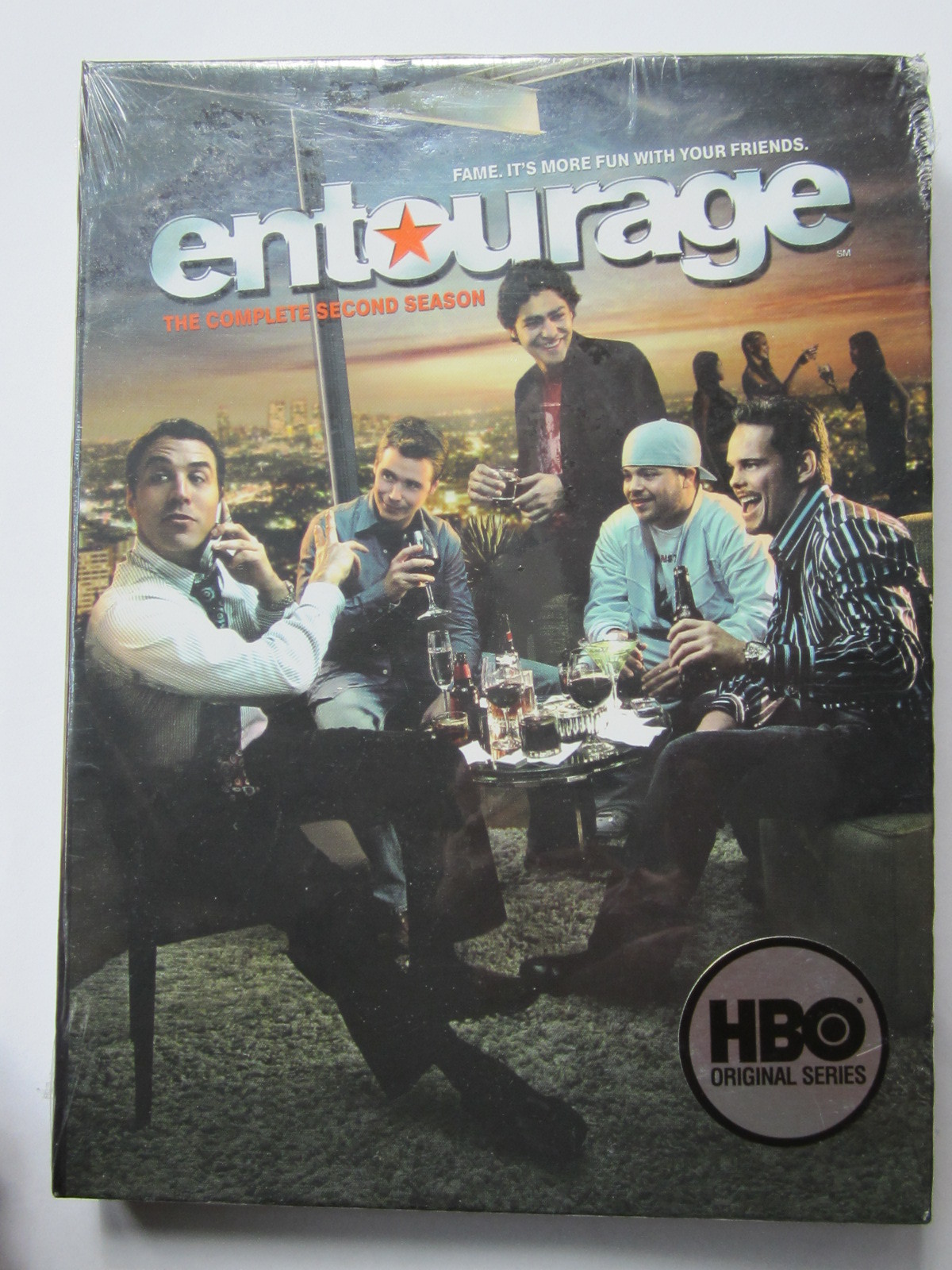 ENTOURAGE(COMPLETE SECOND SEASON)(2006)"BRAND NEW 3-DISC BOX SET" HBO ...