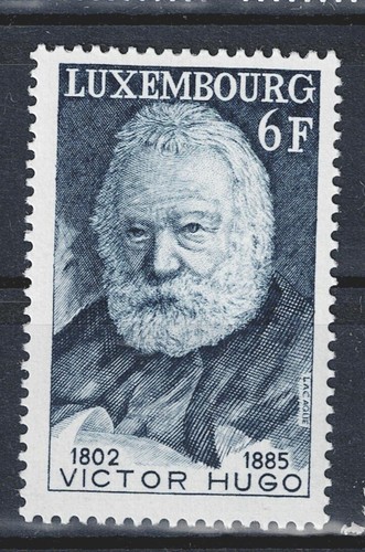 Luxembourg Famous writer Victor Hugo stamp 1985 MNH A-24 | eBay