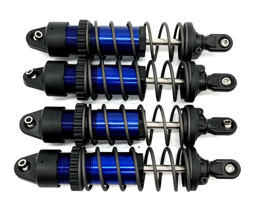 Fits Maxx Slash SHOCKS (BLUE-Anodized Gt-maxx 8961 springs Traxxas ...
