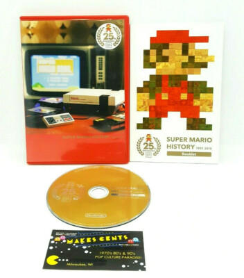 Super Mario History: 1985-2010 (CD 2010) CASE & BOOK WITH DISC ...