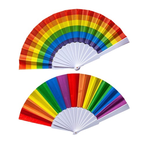 Folding Hand Fan Decorative Festival Fan for Dancing Props Parties ...