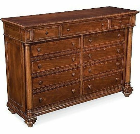 Thomasville Fredericksburg 5 Pc King Panel Bedroom Set Dresser/Bach ...