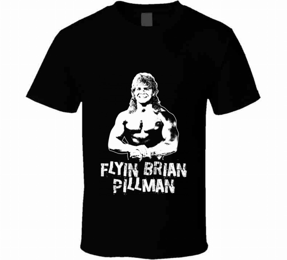 Flyin Brian Pillman Retro Legends Of Wrestling T Shirt | eBay