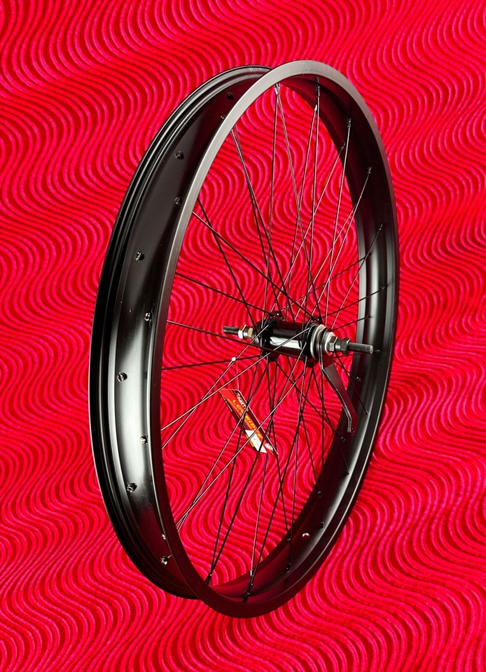 F&R 26" x 3.0" BLACK FAT ALLOY WHEEL WIDE RIM FOR FAT CHOPPER CRUISER ...