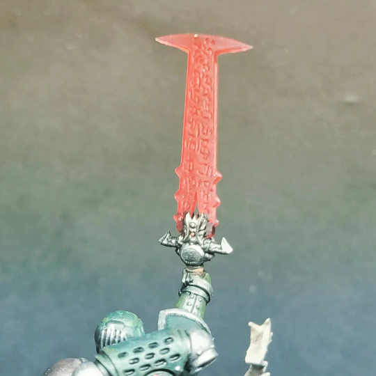 DOOM SLAYER KIT for 28 mm wargame solider (1 head 1 shotgun 1 crucible ...