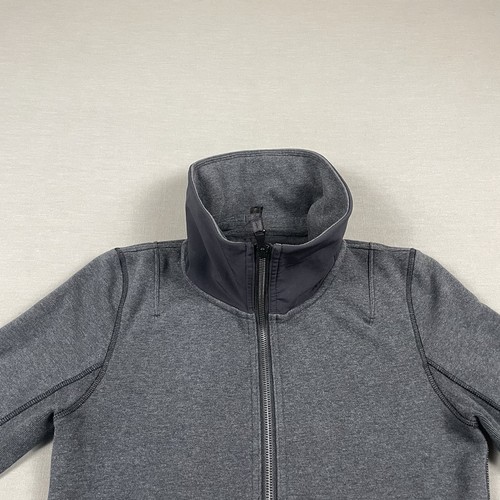 Lululemon Womens Size 6 Jacket Gray Full Zip En Route Hooded Sweatshirt ...