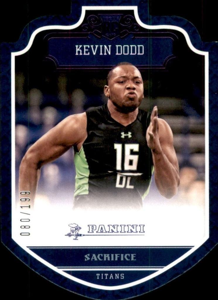 2016 Panini - Rookies Kevin Dodd #267 Sacrifice Die-Cut /199 (RC) for ...