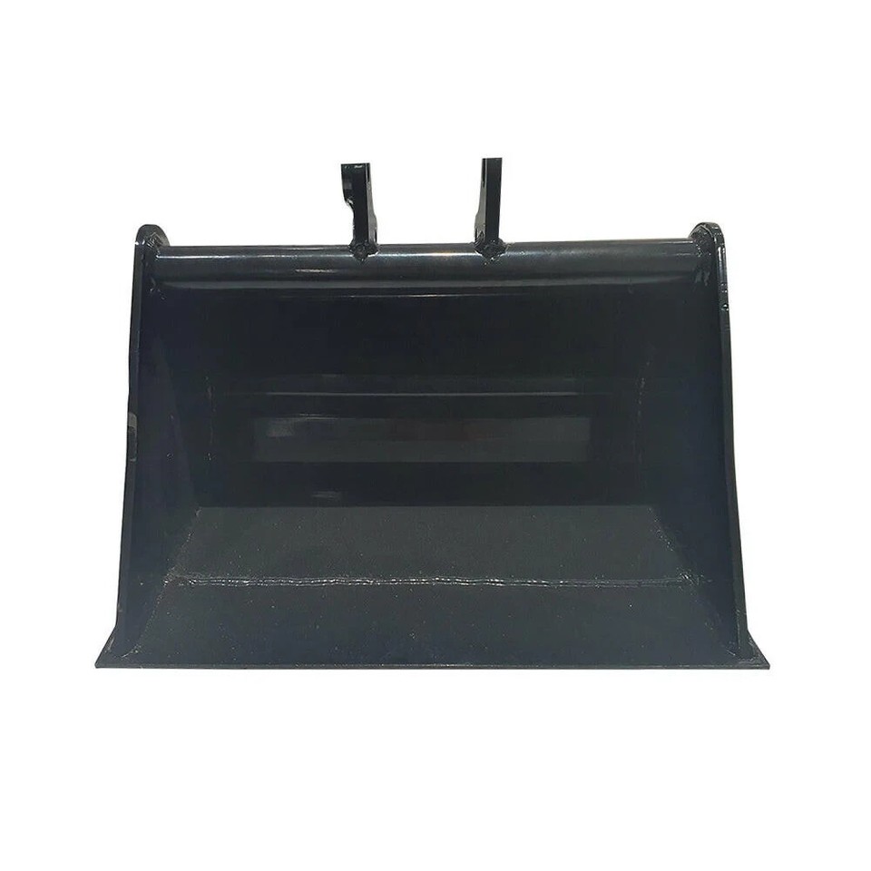 AGT 24" Plain Bucket Flat Bucket for 1-2 Ton Mini Excavators Easy ...