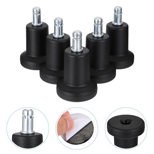 5 Pcs Non-slip Mat Office Chair Leg Wheels Casters Small Furniture | eBay