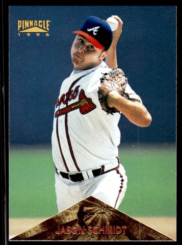 1996 Pinnacle Baseball Card Jason Schmidt Atlanta Braves #371 | eBay