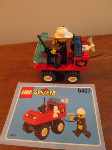 LEGO SYSTEM vintage 6407 POMPIERS | eBay