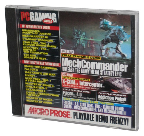 PC Gaming World August 1998 Issue 19 Jeu Vidéo Demo CD | eBay