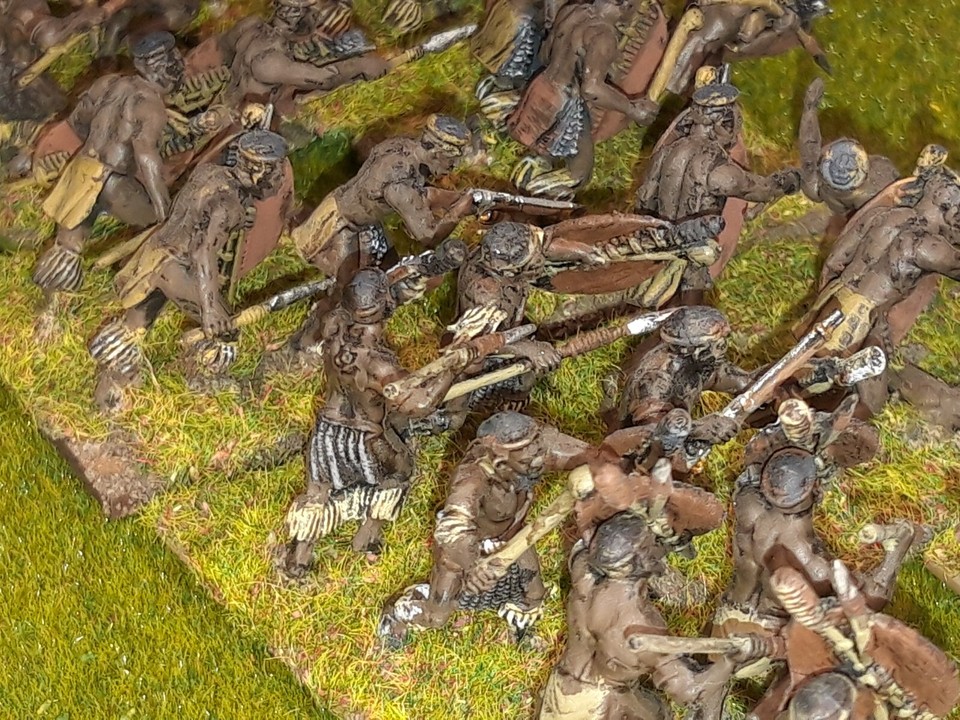 28MM Zulus by Perry miniatures and Warlord games. | eBay