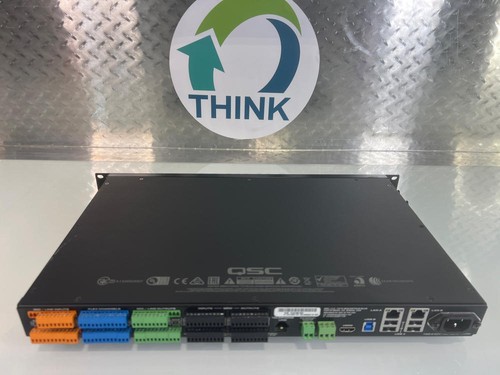 QSC Q-SYS CORE 110f USB/FLEX Channels Q-SYS CORE- 110F | eBay