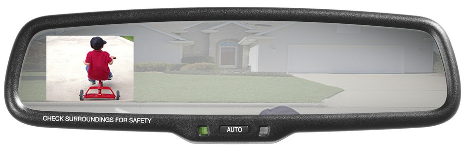 OEM 2009-2012 Toyota FJ Cruiser Autodim Mirror w/Backup Camera Display ...