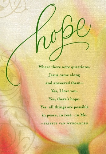 Religious HAPPY EASTER Card, Hope Corinthians Verse Yes of Jesus by ...
